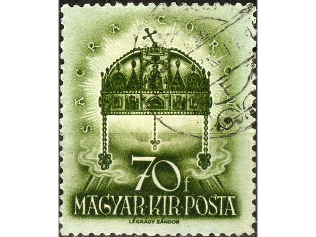 kt859v,   1. jan.1938. MagyarKirP Mi564(-o-)1/14