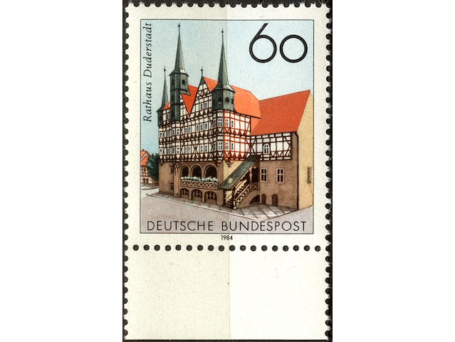 kt848c, 21. aug.1984. DeutscheBP Mi1222 ** 1/1