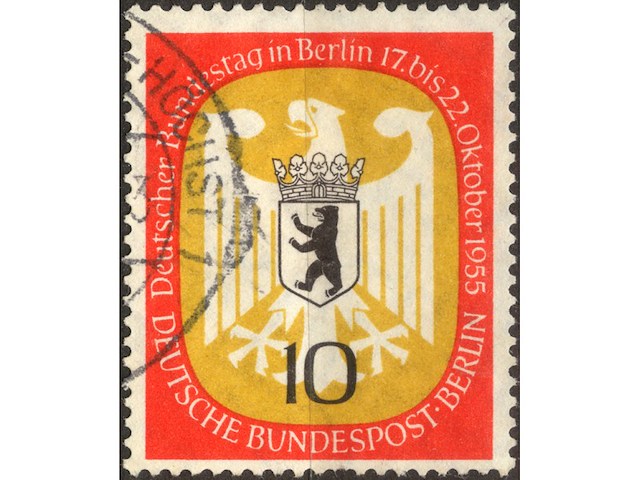 kt789e  17. okt.1955. DeutscheBPB  Mi129(-o-)F1/2