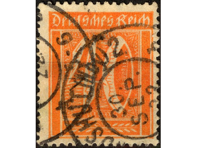 kt768d,   aug.1921.  DReich  Mi163(-o-)1/19