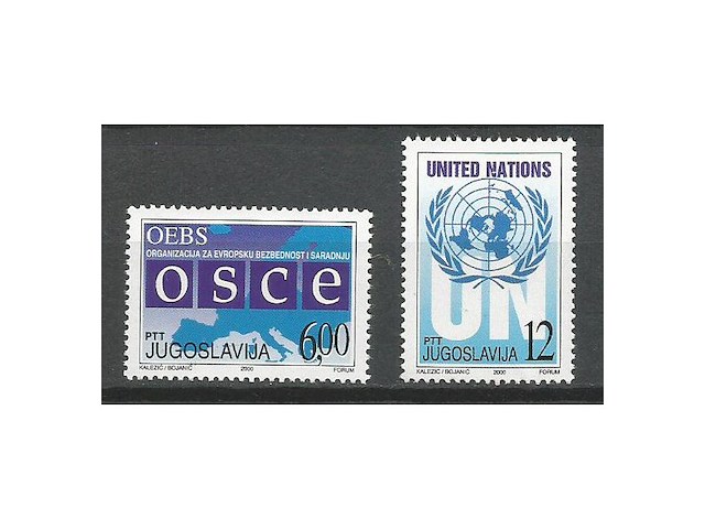 2000. UN i OSCE,cista serija