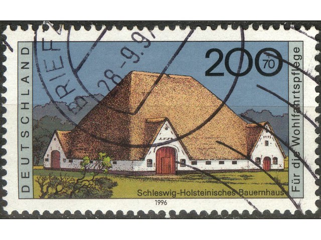 kt696l,  9. okt.1996. Deutschland Mi1887(-o-)1/5