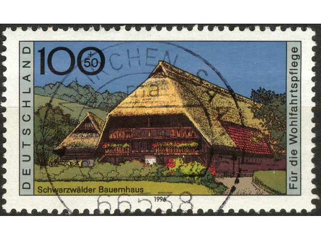 kt696i,  9. okt.1996. Deutschland Mi1885(-o-)1/5