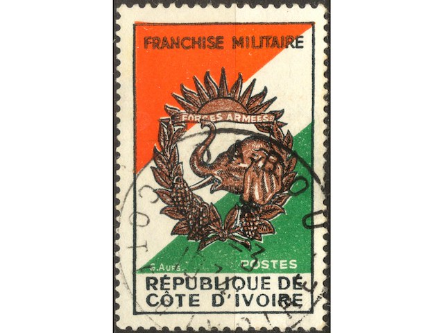 kt691e,  1. jan.1967. RDeCoteD`ivoire. Mivojp1(-o-) 1/1