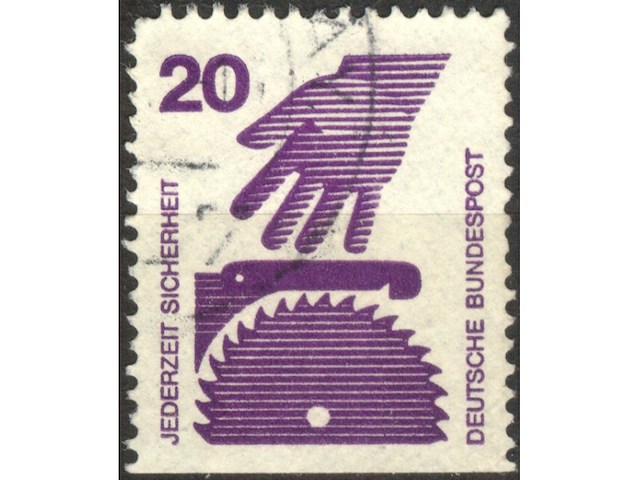 kt656h,  1974. DeutscheBP Mi696D(-o-)1/8