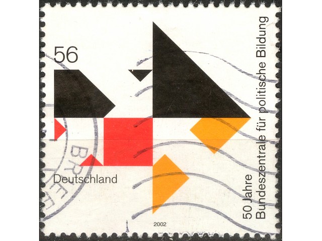kt648b,  7. nov.2002. DeutscheBP Mi2287 (-o-)1/1