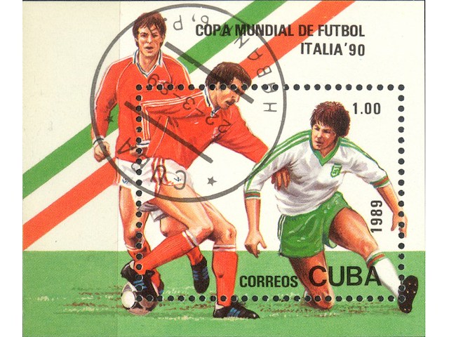 kt527i,  15. mart.1989. CCuba MiBl114/3277(-o-)