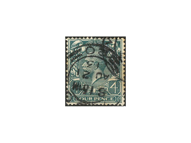 kt494h,  15. jan.1913. GB Mi133X(-o-)F 1/14