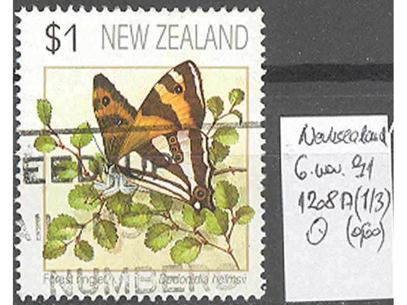 kt539, 6.nov.1991. NewZealand M1208A(-o-) 1/3