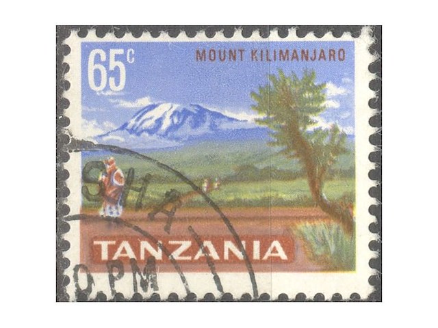 kt375g, 9.dec.1965. Tanzania Mi12(-o-)  1/14