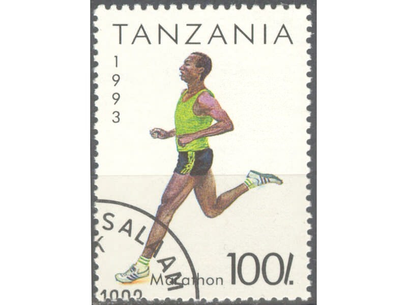 kt374c, 28.maj.1993. Tanzania Mi1470-o-  1/7