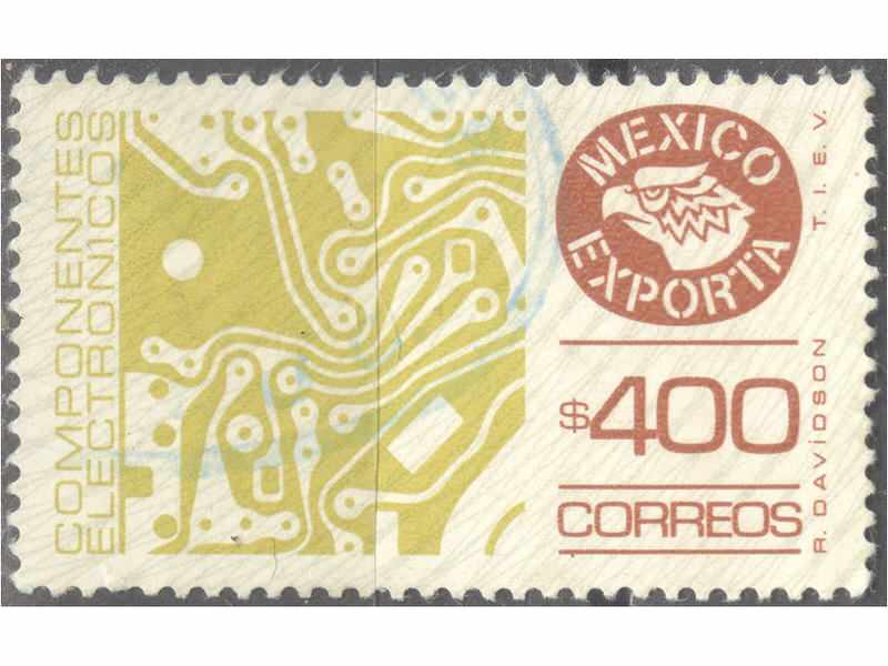 kt442i,  1984. Mexico Mi1806Ax(-o-)