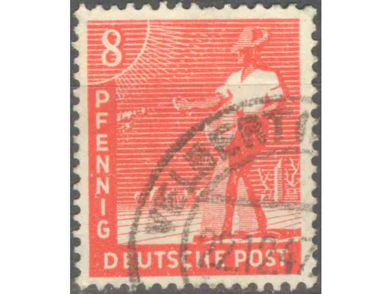 kt465c,  1. mart.1947. DeutschePost Mi945(-o-)  1/21