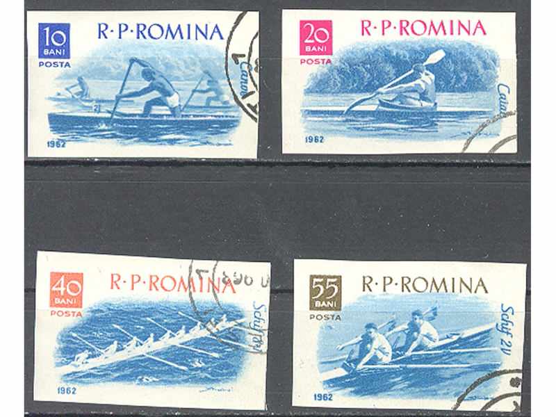 kt314, 15. maj.1962. Romania Mi2056-59 -o- 4/4