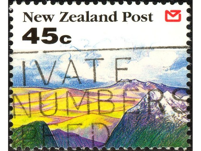 kt147h,  1. sept.1992. NewZealand Mi1246A(-o-) 1/10