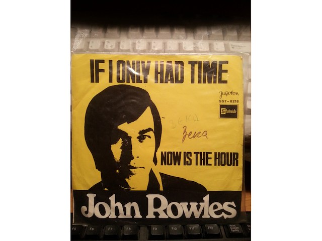 JOHN ROWLES - IF I ONLY HAD TIME