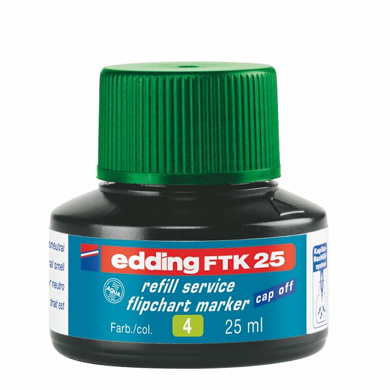 Refil za flipchart markere E-FTK 25, 25 ml