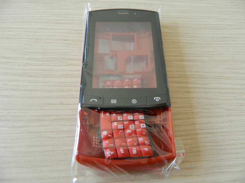 Maska za Nokia Asha 303 crvena boja