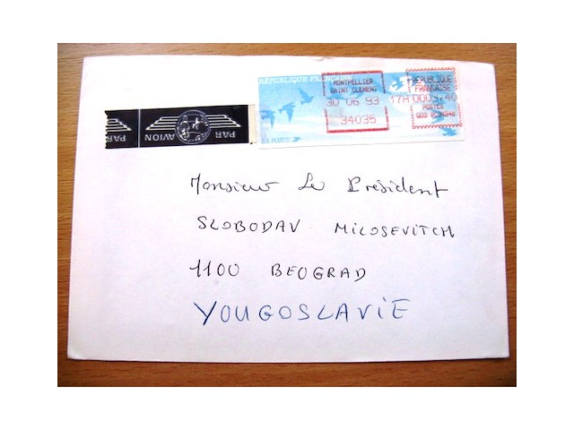 Koverat Slobodanu Milosevicu II