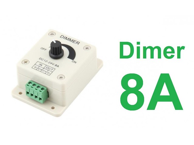 LED Dimer - 8A - Dimer za LED trake
