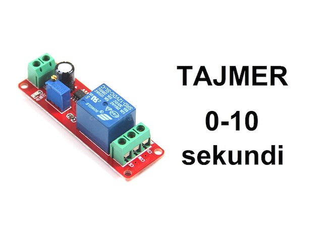 Vremenski rele - tajmer - 0-10 sekundi