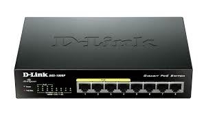 Switch 8-portni gigabitni D-Link DGS-1008P POE
