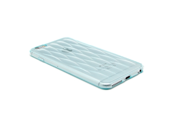 Torbica silikonska Waves za iPhone 6 5.5 svetlo plava