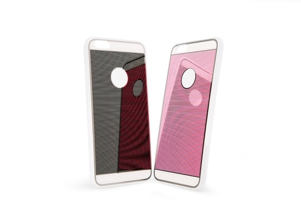 Torbica silikonska Mirror za iPhone 6 5.5 roze