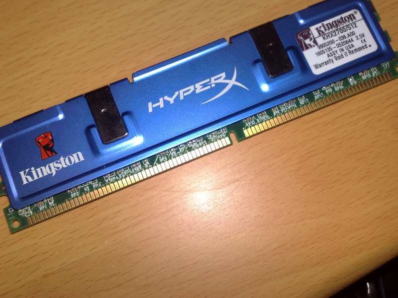 DDR1 512 Mb Kingston Hyper Extreme!