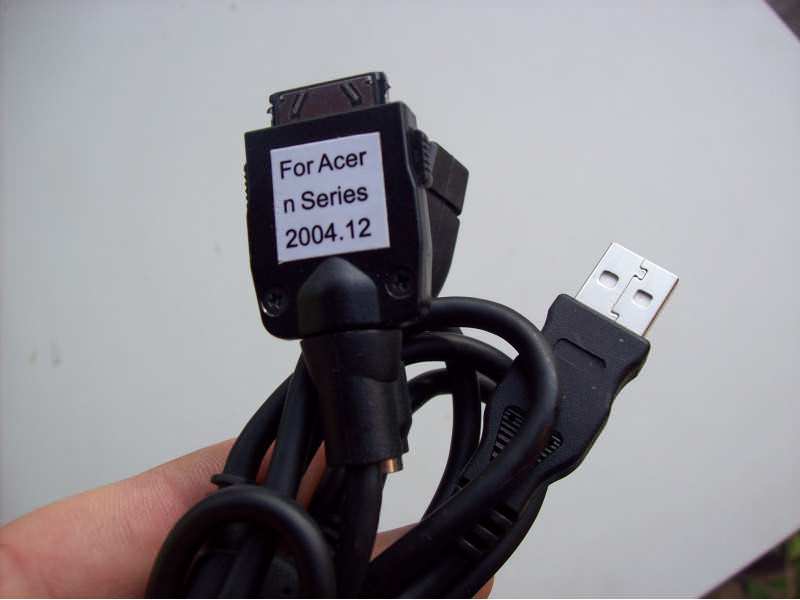 ACER N-SERIES 2004.12 COMUNICATION USB+AC POWER CABLE