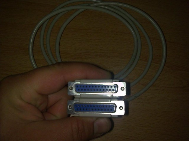 25pin zenski kabal za PC komponente-parallel port