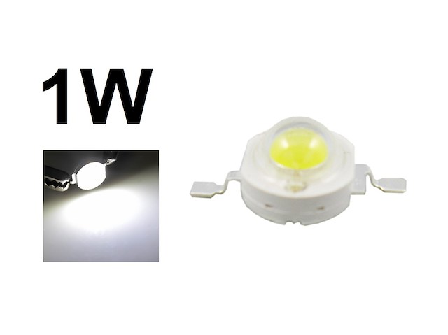 LED dioda 1W 5000-6000K High Power