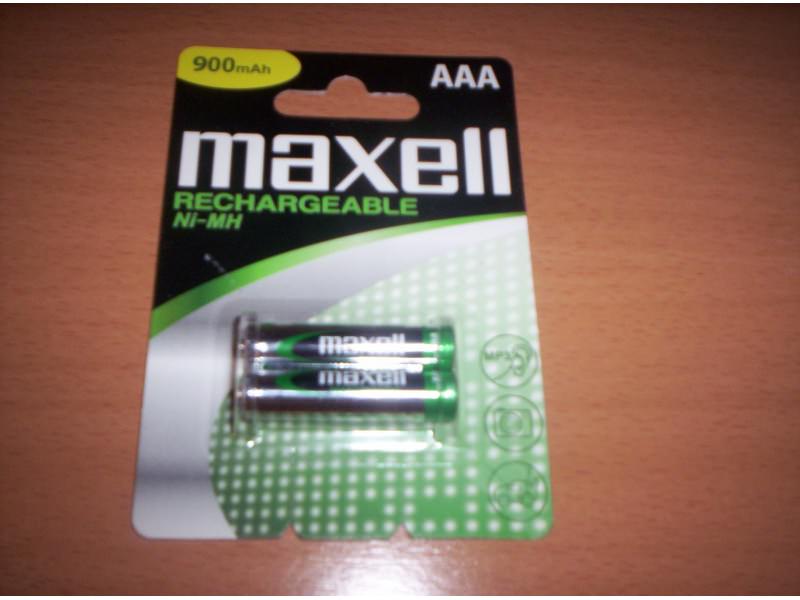 MAXELL PUNJIVE BATERIJE Ni-MH AAA(R03) 900mAh