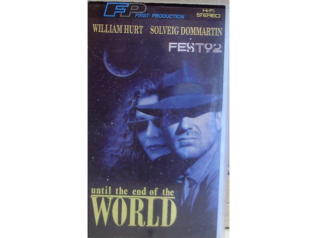 UNTIL THE END OF THE WORLD - DO KRAJA SVETA - VHS