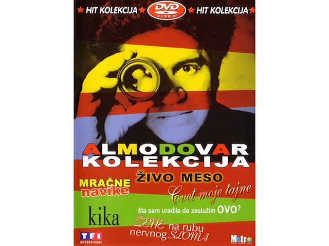 Almodovar - Kolekcija 6 filmova na 3 DVD