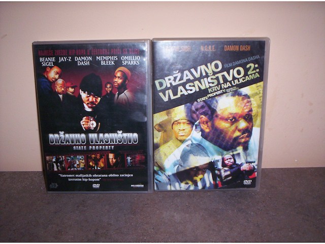 DVD State Property (2002) + State Property 2 (2005)