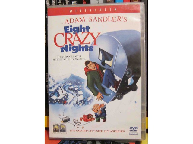 original prazna kutija za DVD - Eight crazy nights