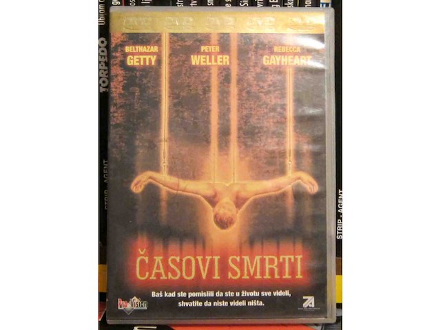 Original prazna kutija za DVD - Časovi smrti