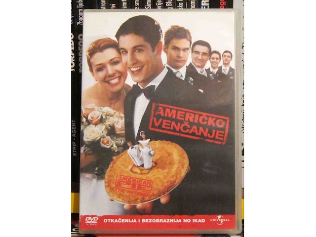 original prazna kutija za DVD - Američko venčanje