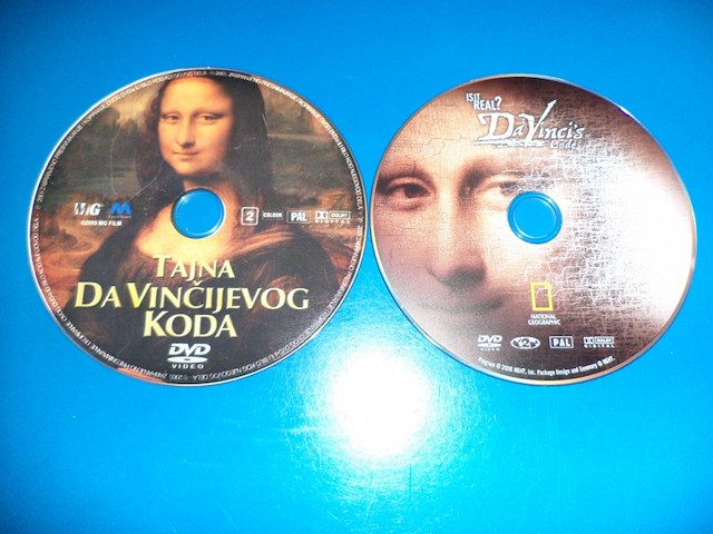 KOMPLET - Tajna Da Vinčijevog koda - 2 DVD-a