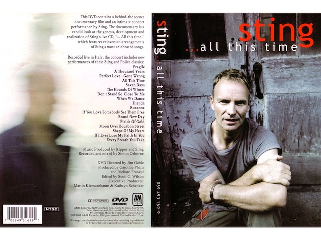 Sting - All This Time