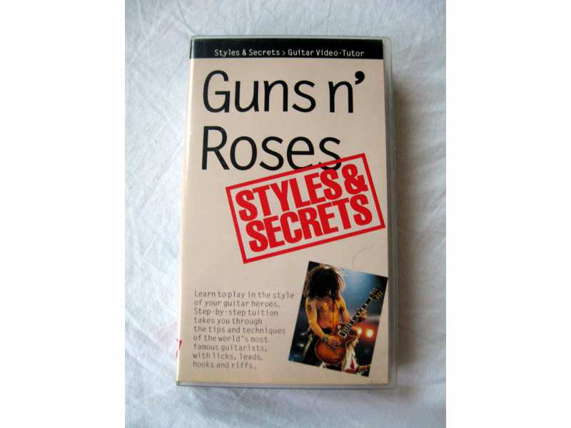 VHS GUNS`N`ROSES – Styles and Secrets