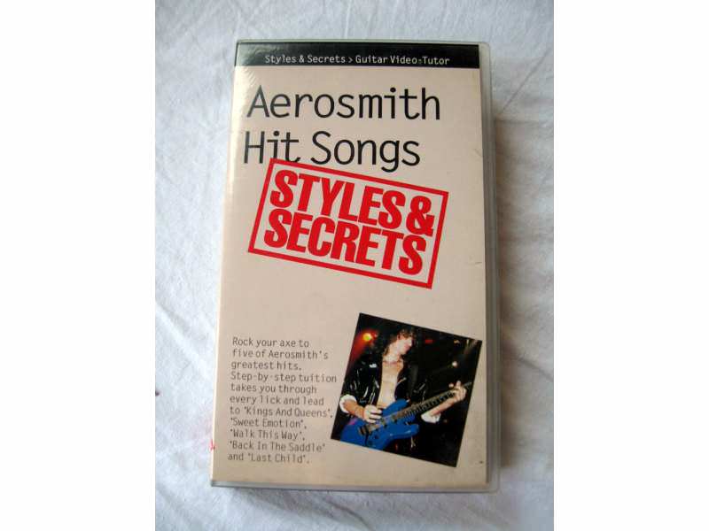 VHS AEROSMITH – Styles and Secrets