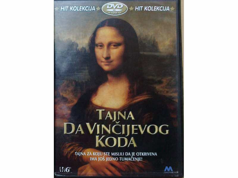 DVD dokumentarni film  `TAJNA DA VINCIJEVOG KODA`