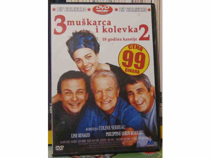 3 muškarca i kolevka 2 - original DVD film