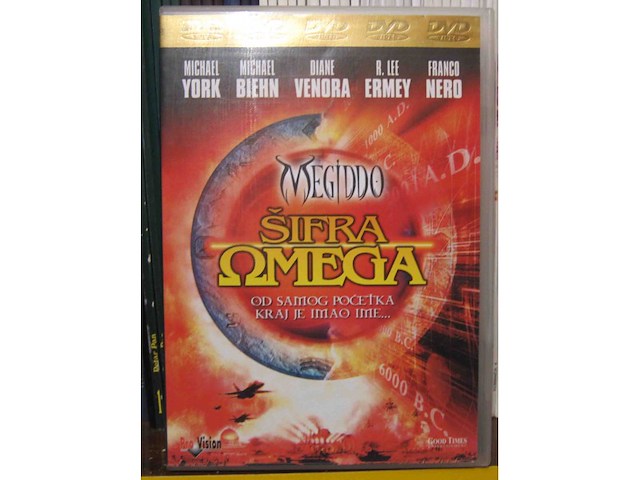 Megiddo Šifra Omega - original DVD