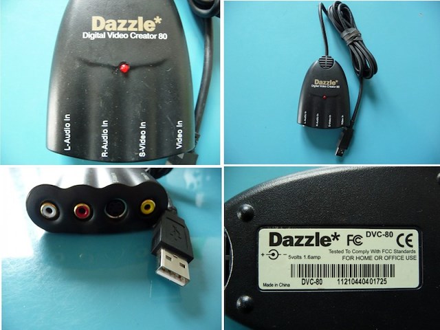 Dazzle DVC 80 USB Video Capture Device
