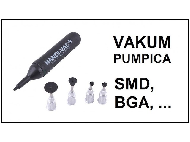 Vakum pumpica za podizanje SMD i BGA komponenti