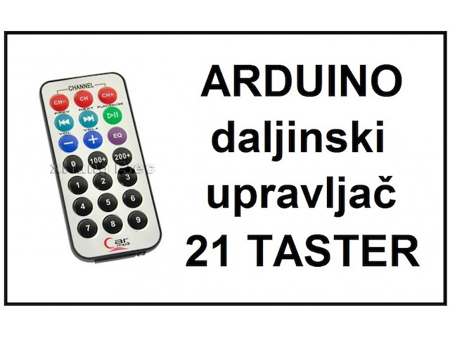 ARDUINO daljinski upravljac 21 taster