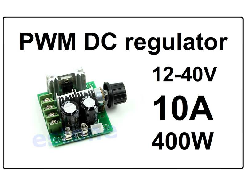 Regulator DC motora - PWM - 10A